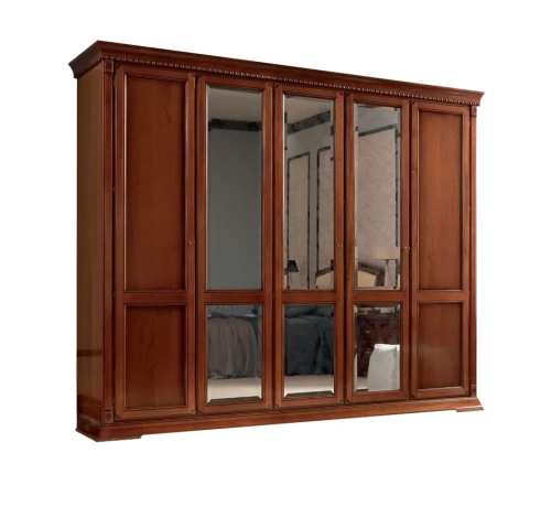 Szafa Palazzo Ducale Cherry 5-drzwiowa RAD-POL Meble Tkaniny